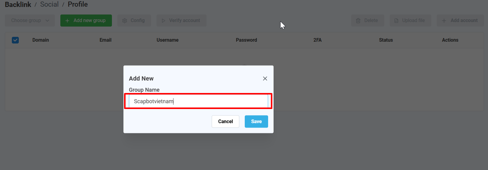 How to Set Up Social Backlinks with LikePion – ScapBot